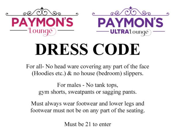 Dress Code - PAYMON'S Fresh Kitchen and Lounge - Mediterranean ...